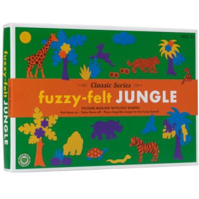 Fuzzy-Felt Jungle | Waterstones