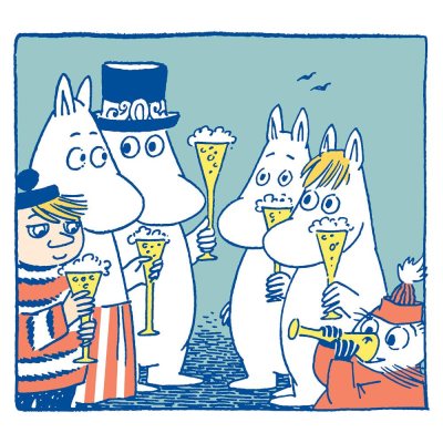 Moomins Celebration Greeting Card | Waterstones