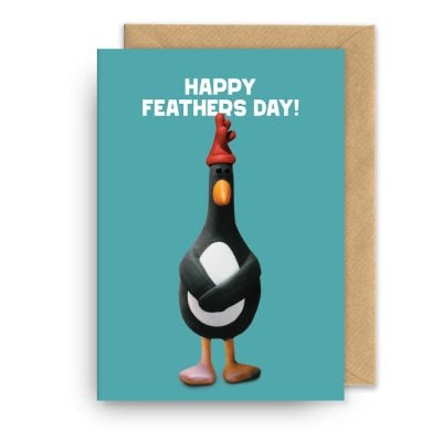 Happy Feather's Day Greeting Card | Waterstones