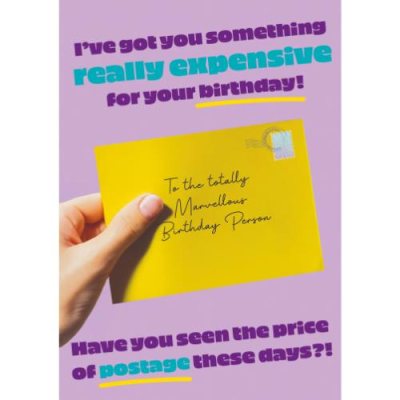 Have You Seen The Price Of Postage Greeting Card | Waterstones