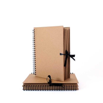 A4 Kraft Work / Display Book 40 Sht 175Gsm Kraft Card Portrait ...