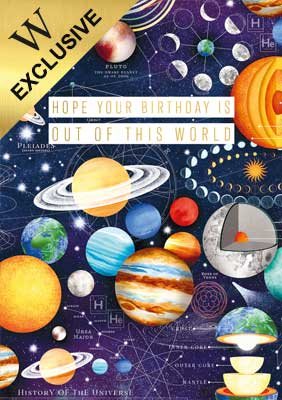 Out Of The World Birthday Greeting Card | Waterstones