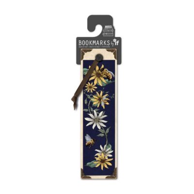 Vintage Bookmark - Bees & Flowers | Waterstones