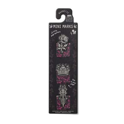 Magnetic Mini Marks - Damask | Waterstones