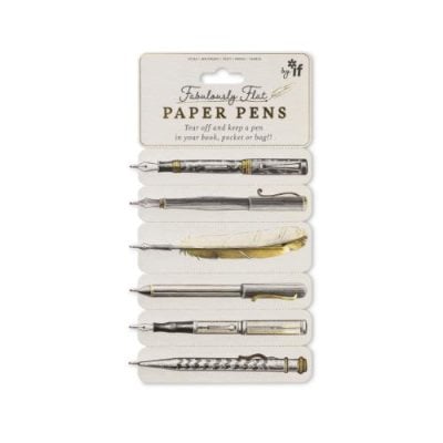 Fabulously Flat Paper Pens | Waterstones