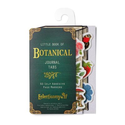 Eclectionery Journal Tabs - Botanical | Waterstones
