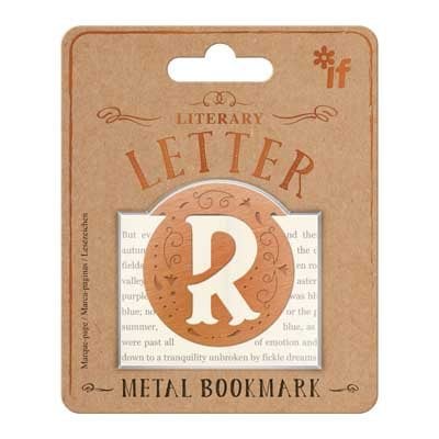 Literary Letter Bookmark - Letter R | Waterstones