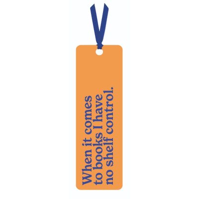No Shelf Control Bookmark | Waterstones