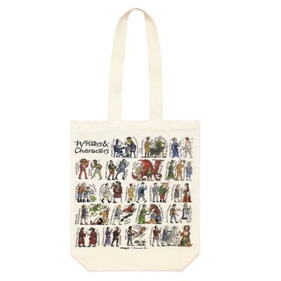 Writers & Characters Cloth Bag | Waterstones