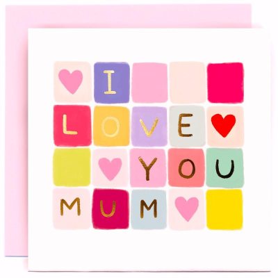 I Love You Mum Blocks | Waterstones