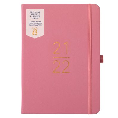 Pink Perfect Planner Mid Year Diary 2021/22 | Waterstones