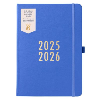 Blue Perfect Planner 2025-2026 | Waterstones