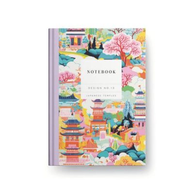 Japanese Temples Kaleido Notebook | Waterstones