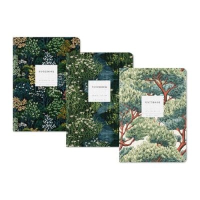 In The Canopy Kaleido 3 Pack Stitched Notebooks | Waterstones