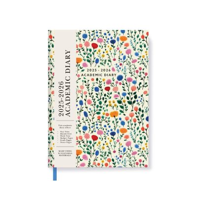 Cute Floral Mid Year Diary 2025-2026 | Waterstones