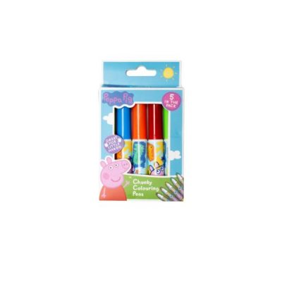 Peppa Pig Chunky Colouring Pens | Waterstones