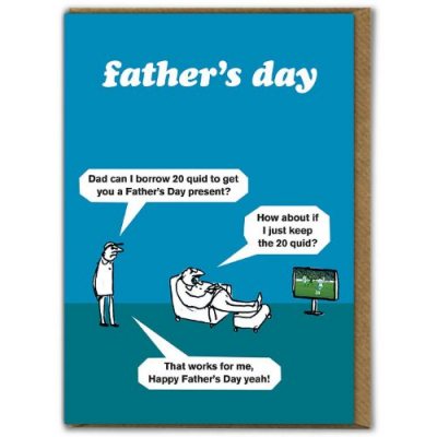 20 Quid Happy Fathers Day Yeh | Waterstones