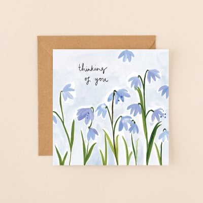 Thinking Of You Blue Flowers | Waterstones