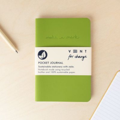 Make A Mark Green Pocket Notebook | Waterstones