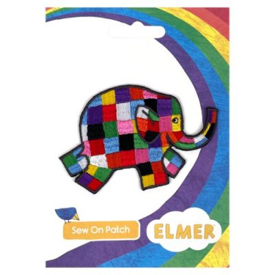 Elmer Running Sew On Patch | Waterstones