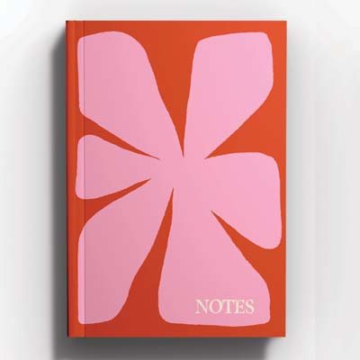Les Fleurs A5 Lay Flat Lined Notebook | Waterstones