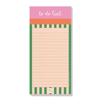 Cabana Stripe To Do List Pad | Waterstones