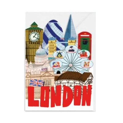 London Icons Greeting Card | Waterstones