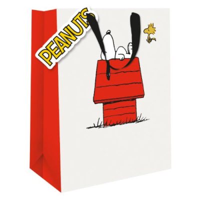 Snoopy Lrg Portrait Gift Bag | Waterstones
