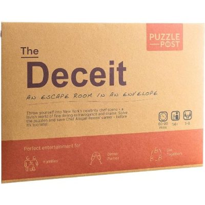 The Deceit Puzzle Post | Waterstones