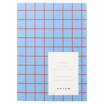 Uma Light Blue A6 Flat Lay Notebook | Waterstones