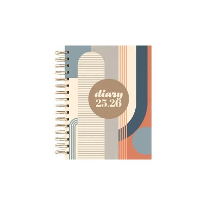 Retro Scandi Dtp Diary 2025-2026 | Waterstones