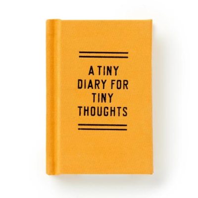 A Tiny Diary for Tiny Thoughts by Brass Monkey, Galison | Waterstones