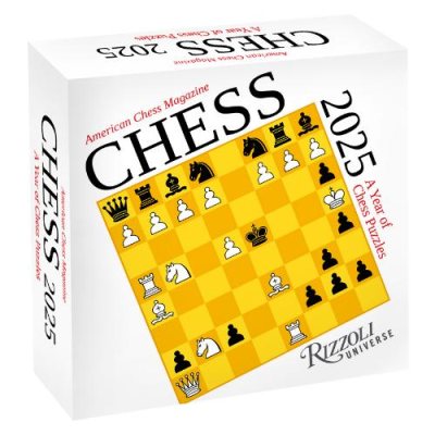 2025 Chess Boxed Calendar by American Chess Magazine | Waterstones