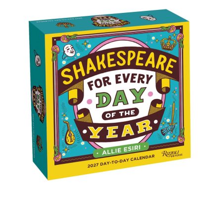 2027 Shakespeare For Every Day Boxed Calendar by Allie Esiri | Waterstones