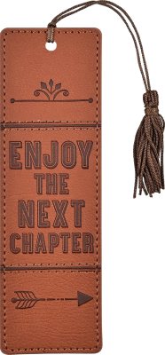 Enjoy The Next Chapter Artisan Bookmark | Waterstones