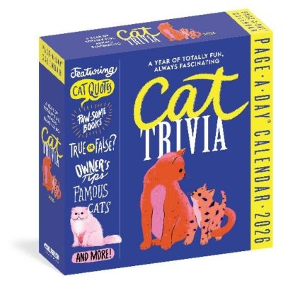 Cat Trivia Page-A-Day® Calendar 2026 by Workman Calendars | Waterstones