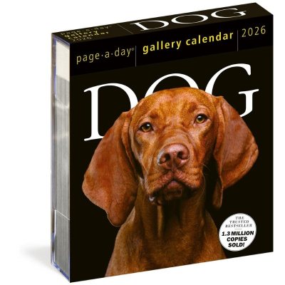 2026 Dog Page-A-Day Gallery Calendar by Workman Calendars | Waterstones