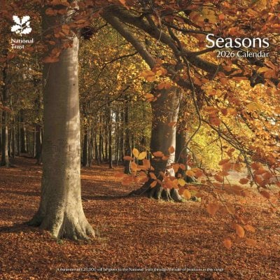 2026 National Trust Seasons Wall Calendar | Waterstones