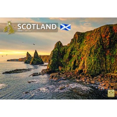 Scotland A4 Calendar 2024 | Waterstones