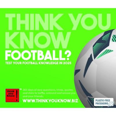 2025 Think You Know Football Boxed Calendar | Waterstones