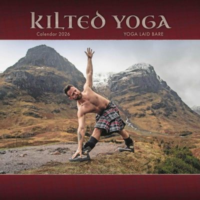 2026 Kilted Yoga Wall Calendar | Waterstones