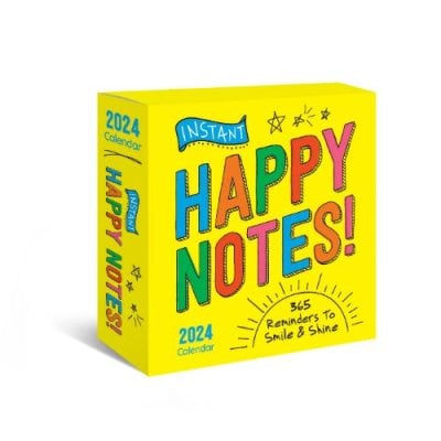2024 Instant Happy Notes Boxed Calendar by Sourcebooks | Waterstones