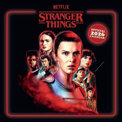 2026 Stranger Things Wall Calendar | Waterstones