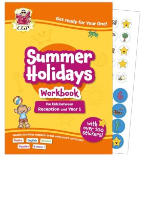 CGP Summer Holidays Activity Workbook - for kids between Reception and Year 1 (ages 4-5) by CGP ...