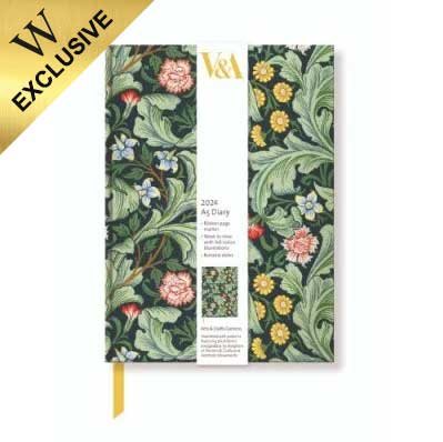 Leicester Arts And Crafts Desk Diary 2024 | Waterstones