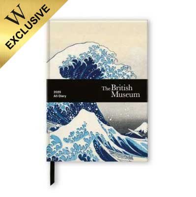 Hokusai Wave British Museum Desk Diary 2025 | Waterstones