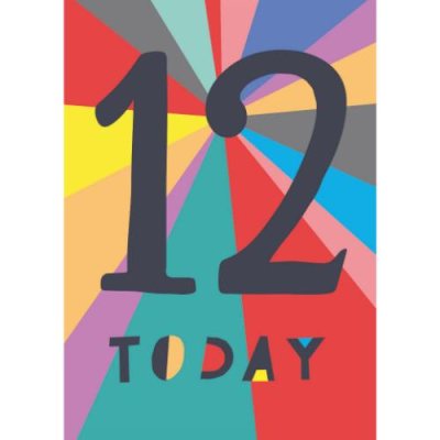 12Th Birthday Greeting Card | Waterstones