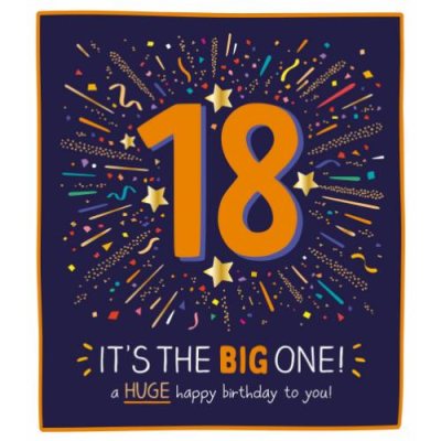 18Th Birthday It'S The Big One! Greeting Card | Waterstones