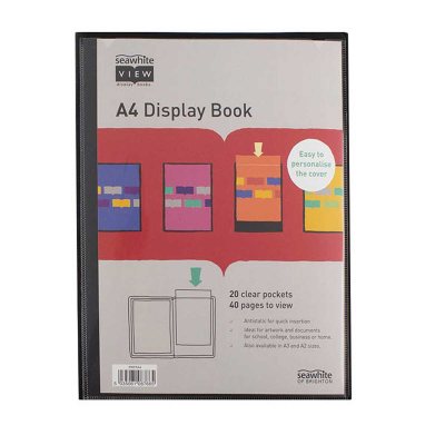 Seawhite A4 Display Book | Waterstones