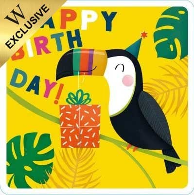 Happy Birthday Toucan Greeting Card | Waterstones